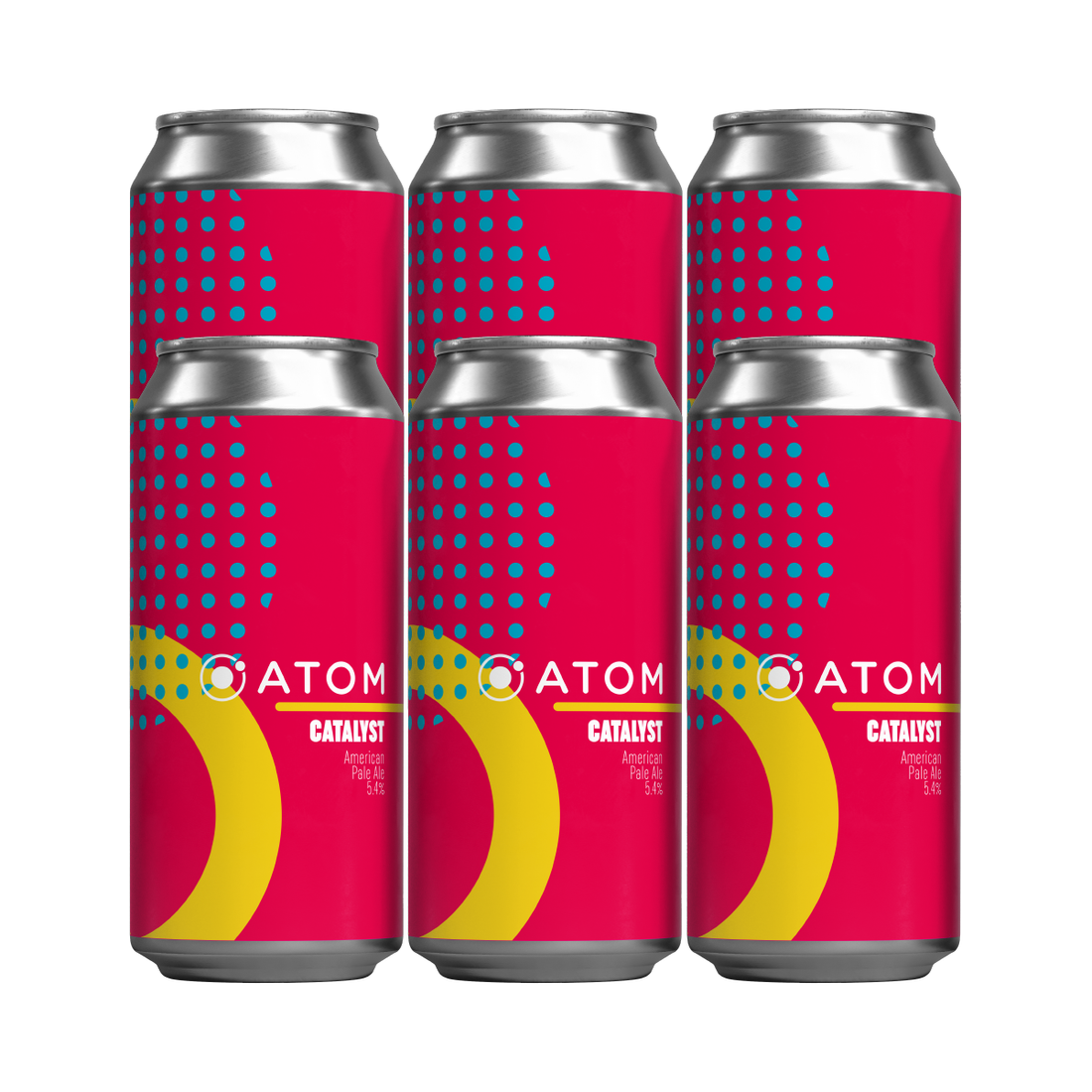 Catalyst – American Pale Ale – 5.4% – 440ml – Atom Beers
